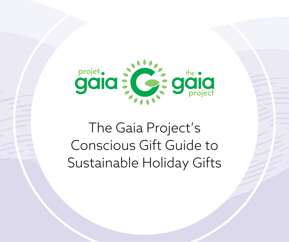 The Gaia Project’s Conscious Gift Guide to Sustainable Holiday Gifts - The Gaia Project
